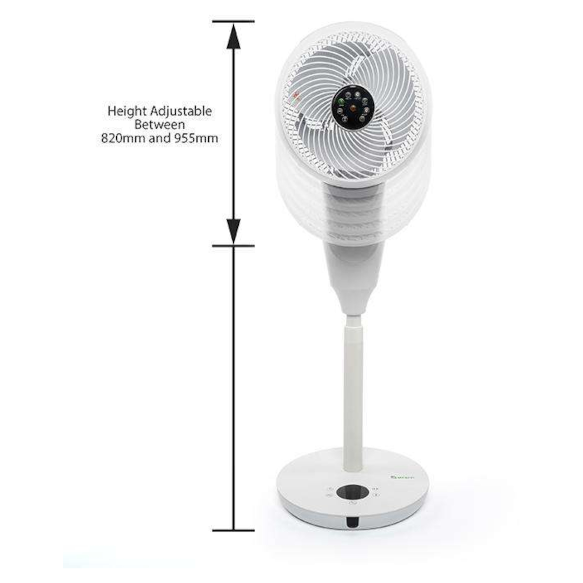 MEACO 1056P 20dB Pedestal Air Circulator Fan - White | Hughes