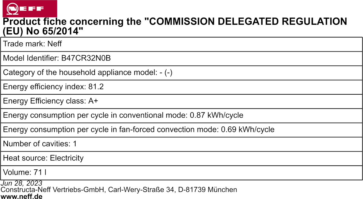Integrated Oven | Hughes