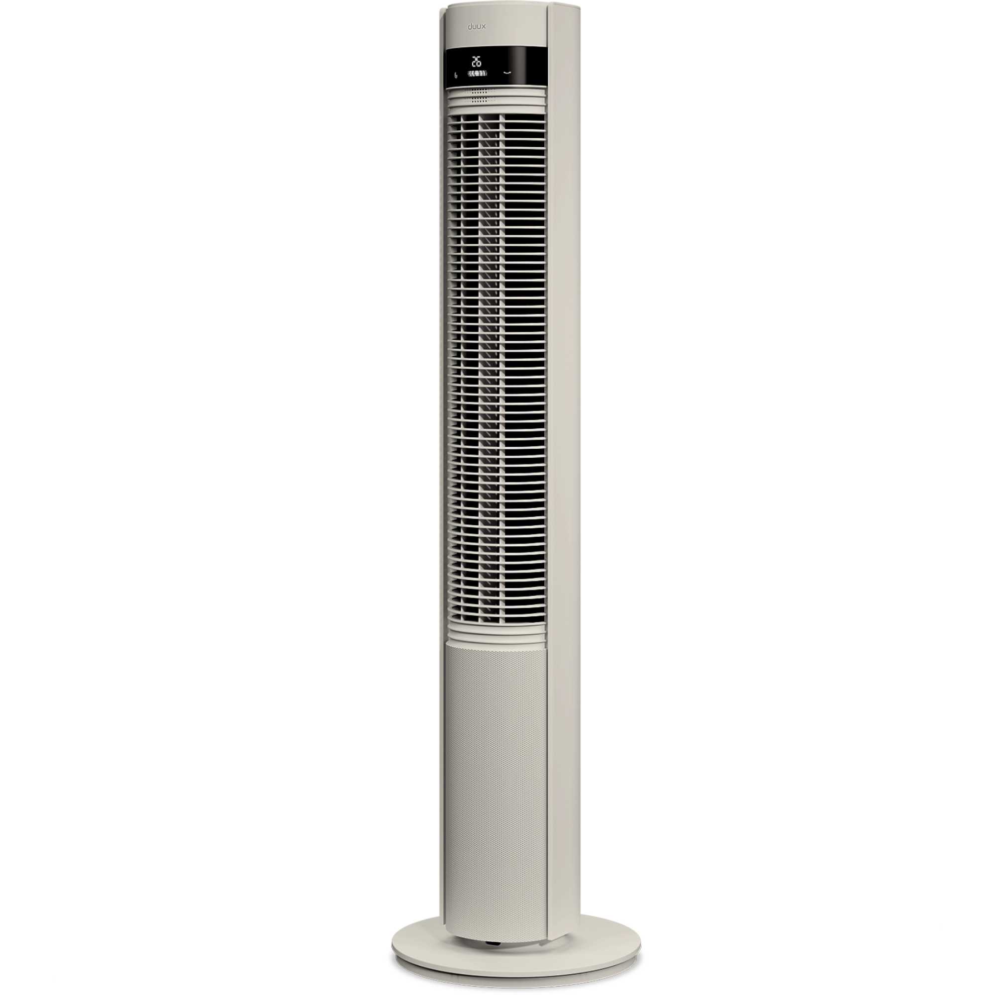 Duux Elevate Tower Fan - Stone | Hughes Business