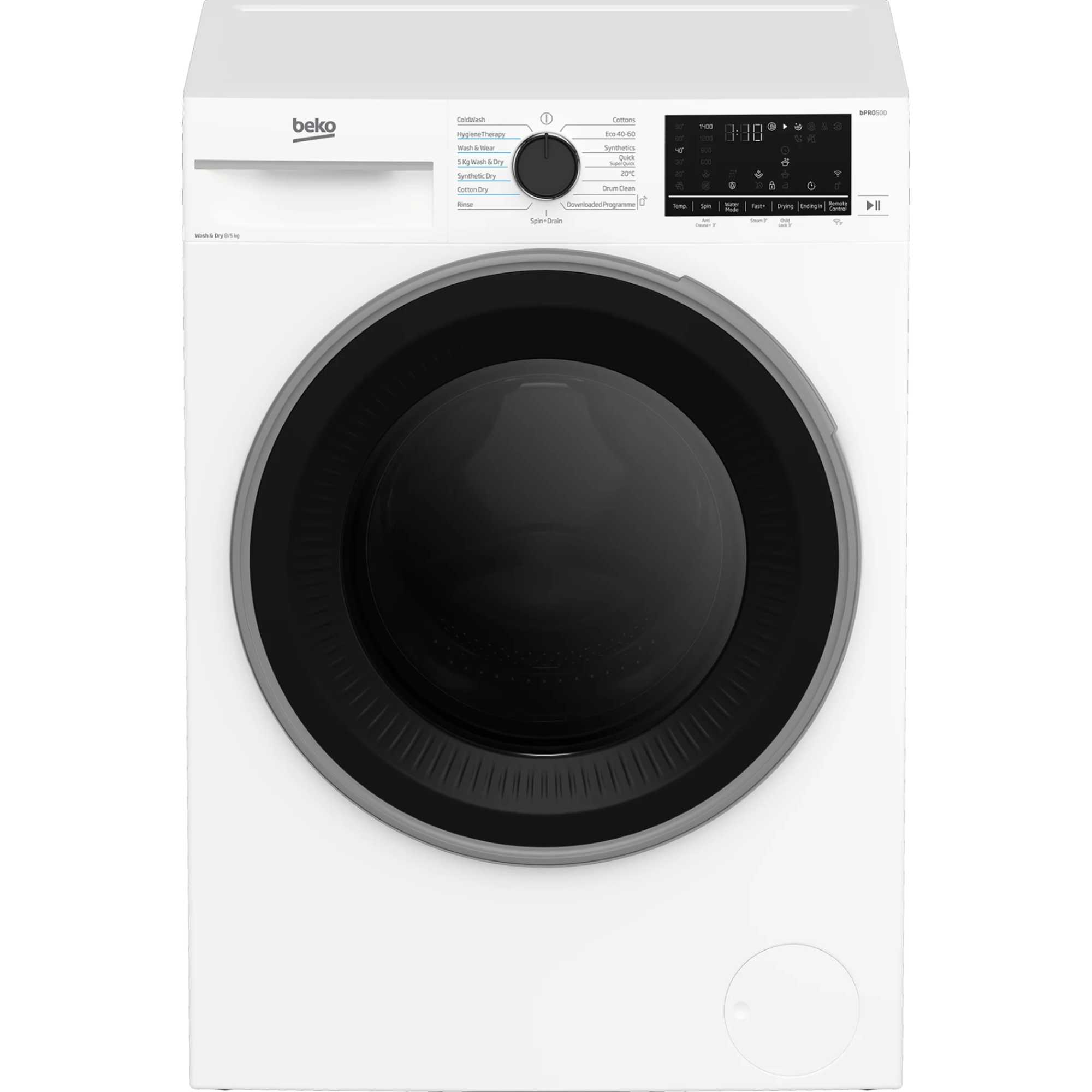 Beko B3D58545UW 1400rpm 8kg / 5kg Washer Dryer with UltraFast - White ...