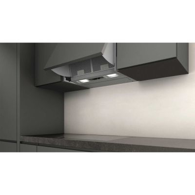 NEFF D64MAC1X0B N 30 Integrated Cooker Hood - Silver | Hughes