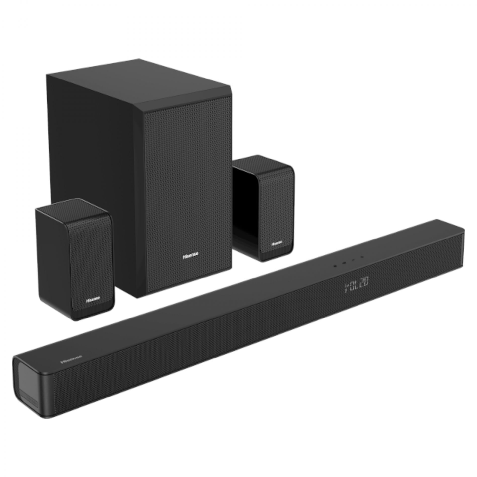 Hisense AX5100G Bluetooth 5.1 340W Soundbar with Wireless Subwoofer ...