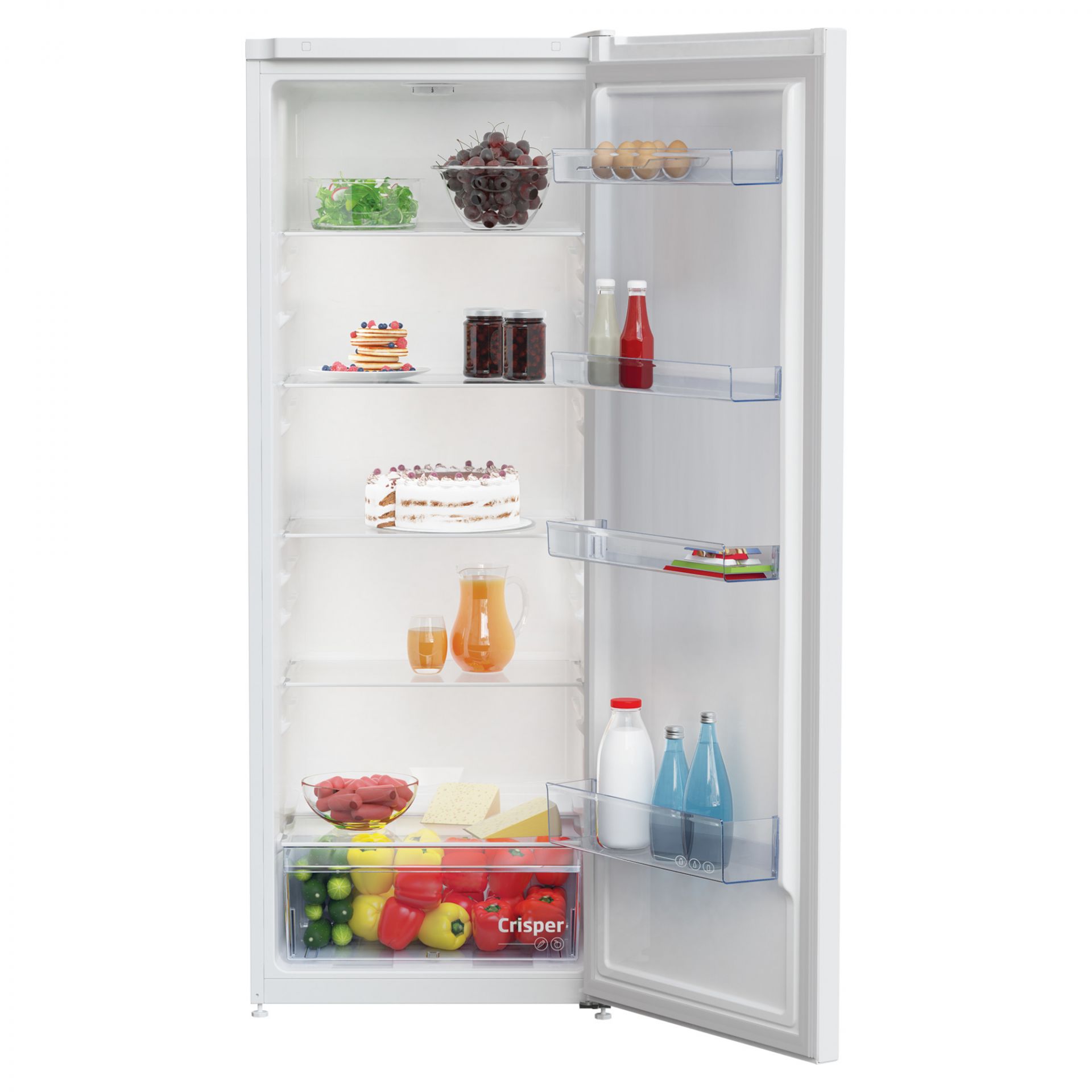 Beko LSG4545W Tall Larder Fridge | Hughes