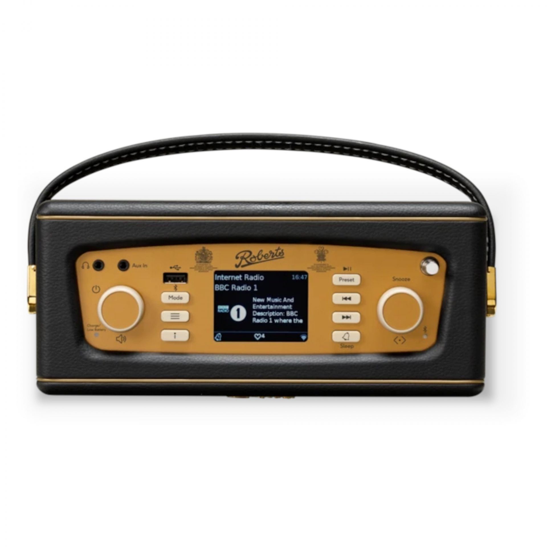 Roberts Revival iStream 3L DAB/FM Radio with Bluetooth - Black | Hughes