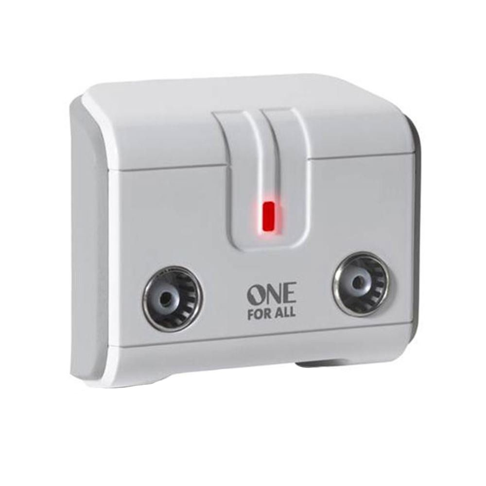 One For All SV9602 23dB Two Way Signal Booster - 4G Filter | Hughes