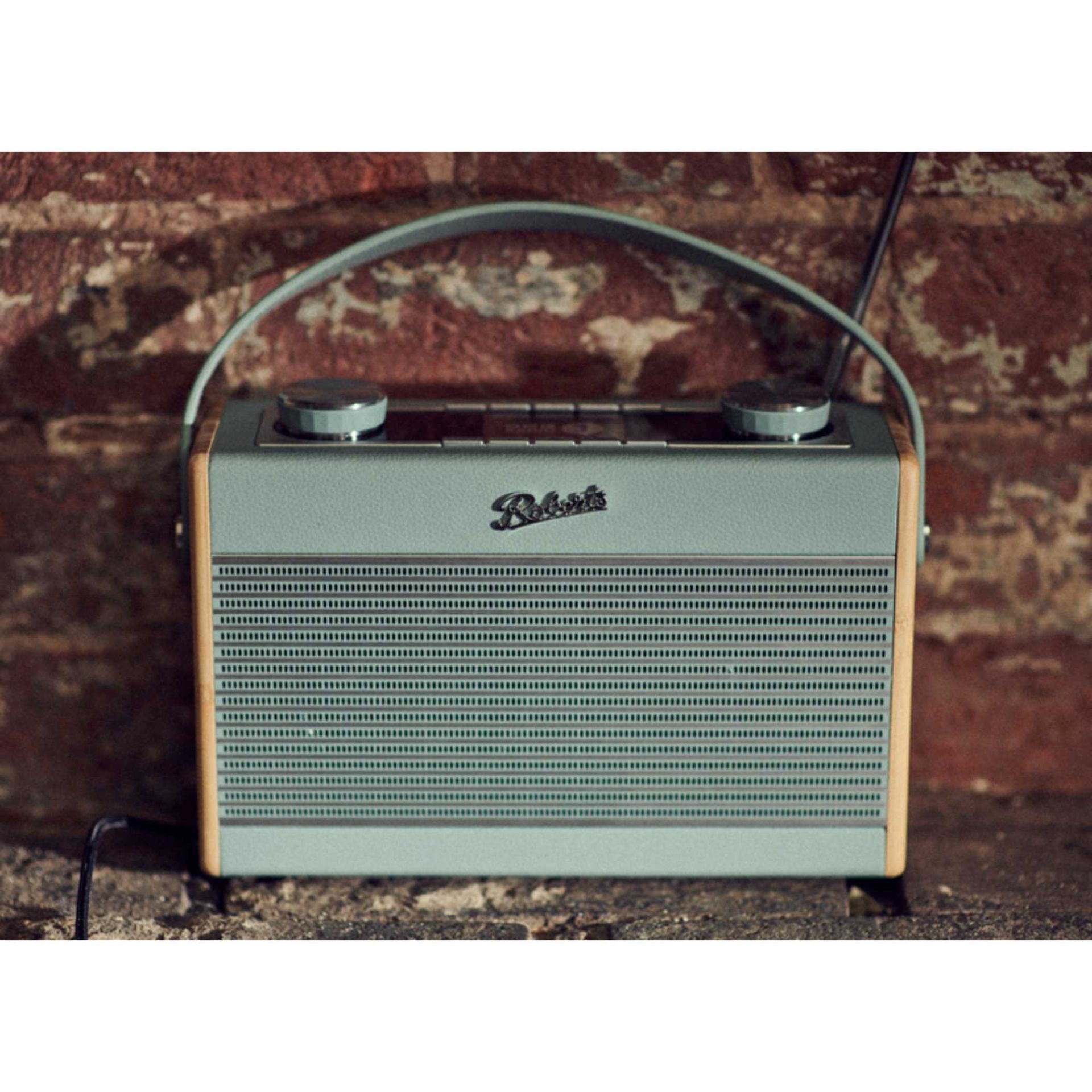 Roberts Rambler Max 1970's Retro Style Radio - Duck Egg | Hughes
