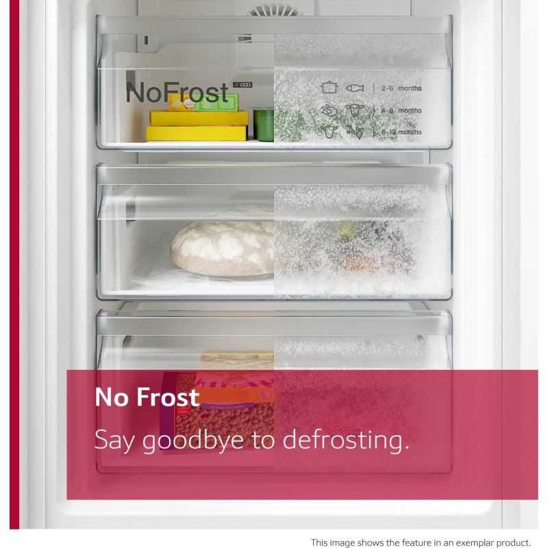 Neff GI7812EE0G N50 212l Full NoFrost Built-In Tall Freezer | Hughes