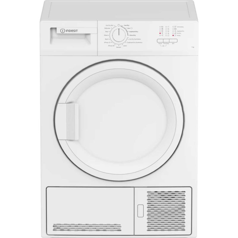 Indesit C YD C82 WWGL UK 8kg Condenser Sensor Dry Tumble Dryer - White ...