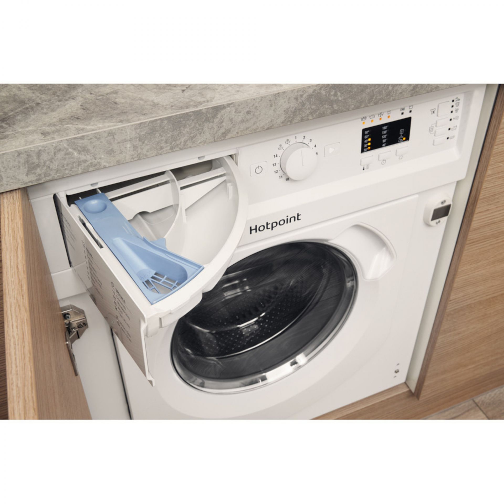 Hotpoint BI WDHG 75148 UK N 7kg Wash 5kg Dry Built-In Washer Dryersrs ...