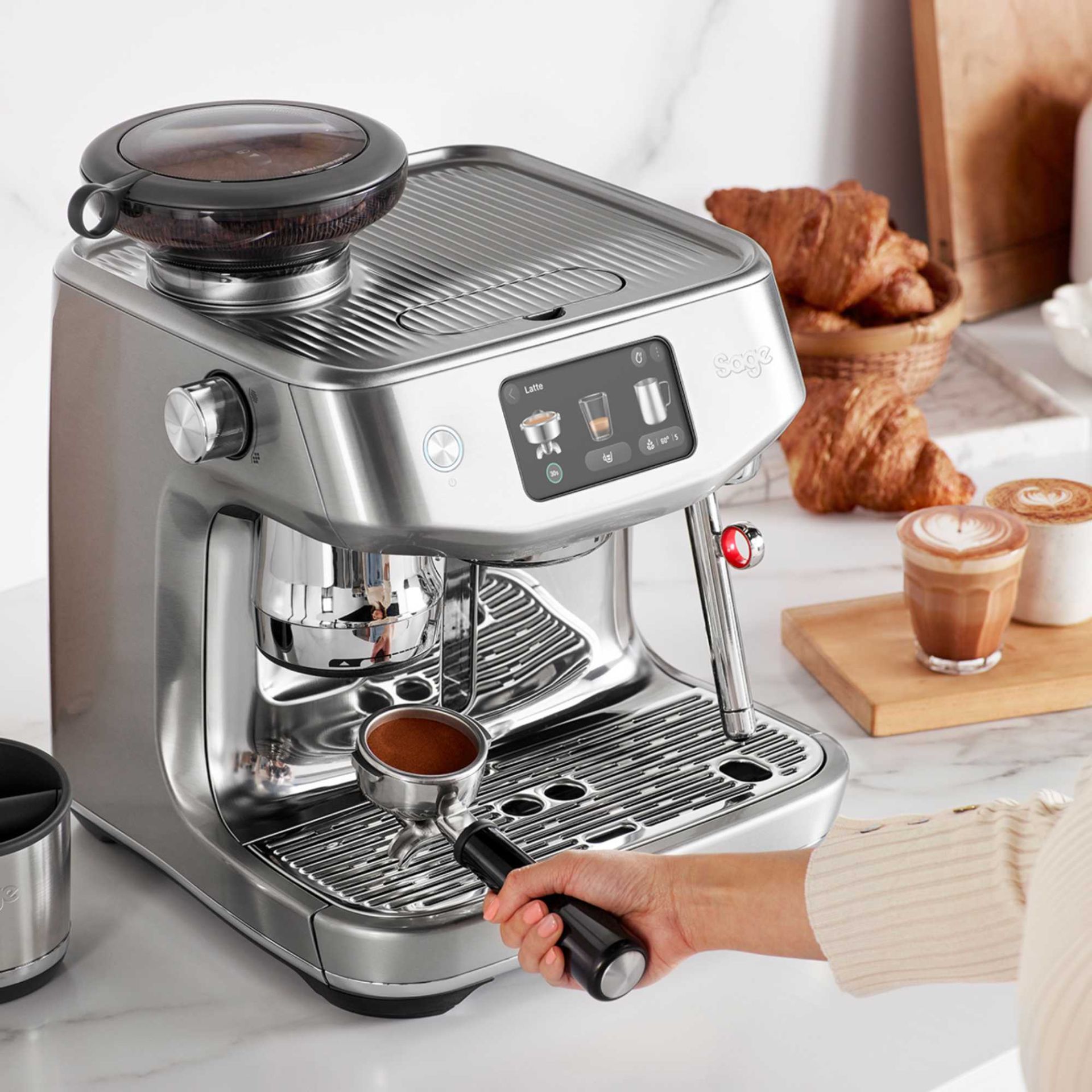 Sage the Oracle Jet Automatic Bean to Cup Coffee Machine - Stainless ...