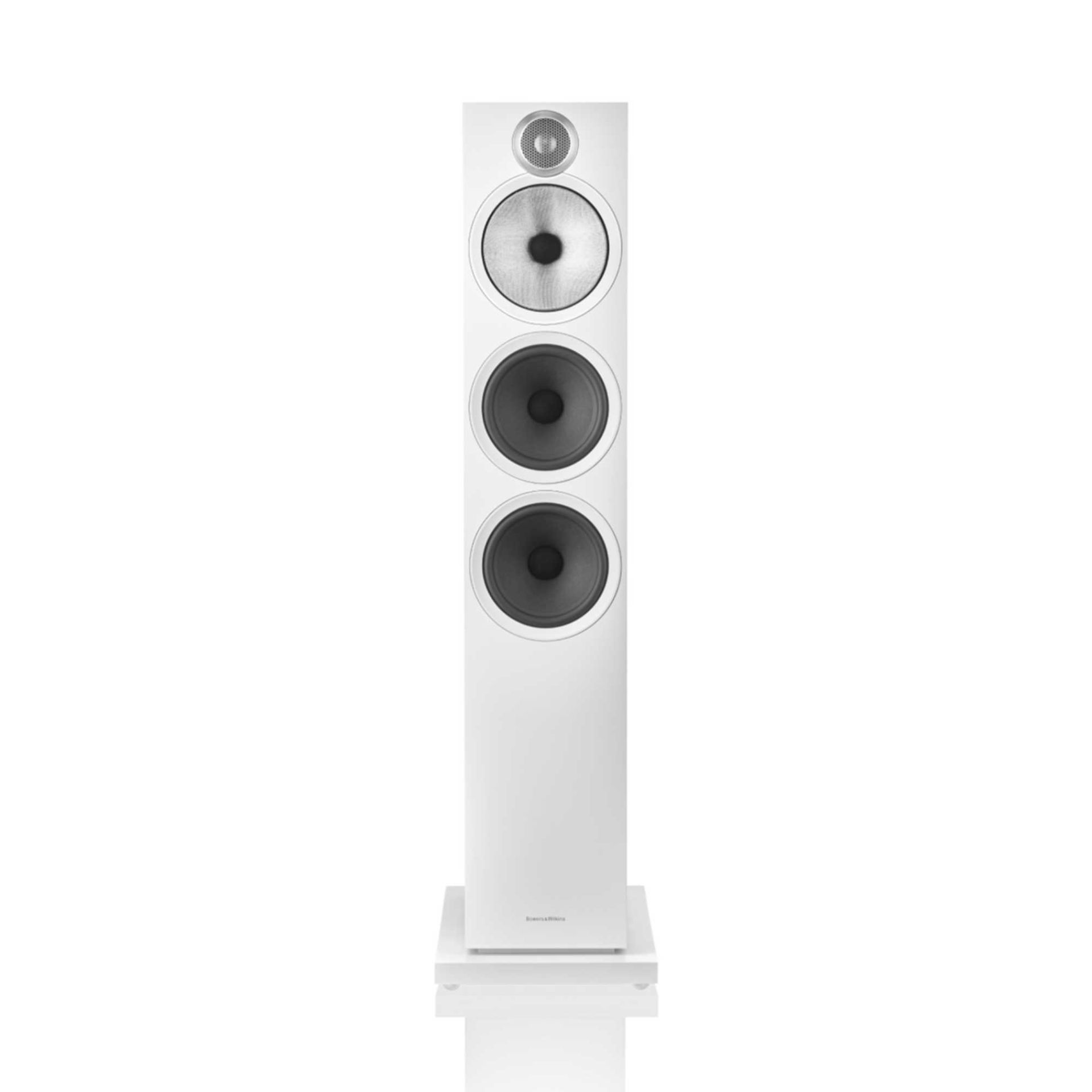 Bowers & Wilkins 603 S3 Floorstanding Speakers - White | Hughes