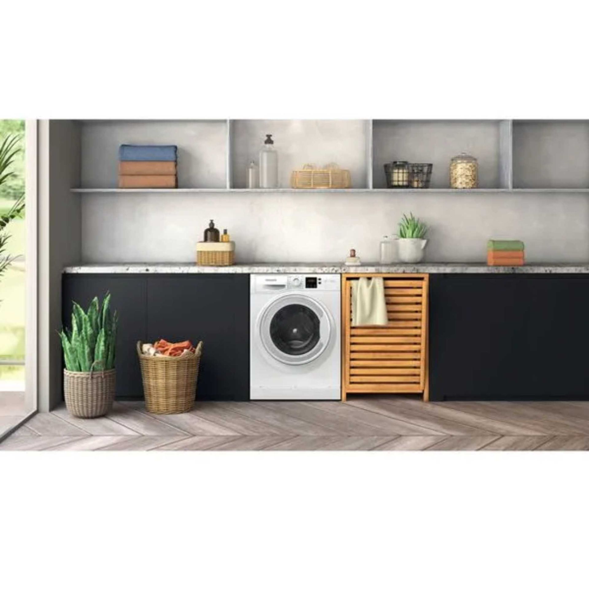 Hotpoint Anti-Stain 7kg 1400rpm Washing Machine - NSWF 7469 W UK | Hughes