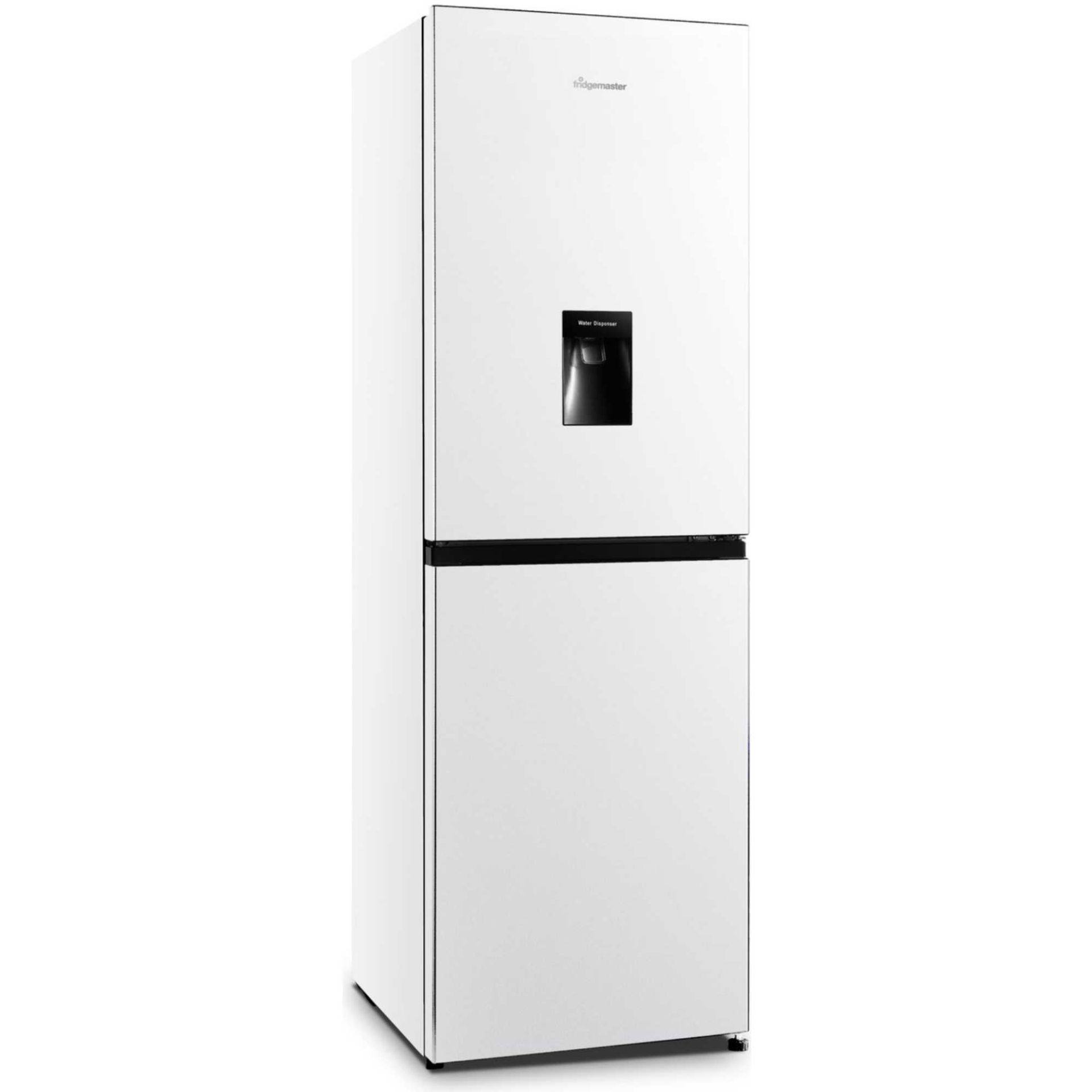 Fridgemaster MC55240DE 252l Fridge Freezer with Water Dispenser | Hughes