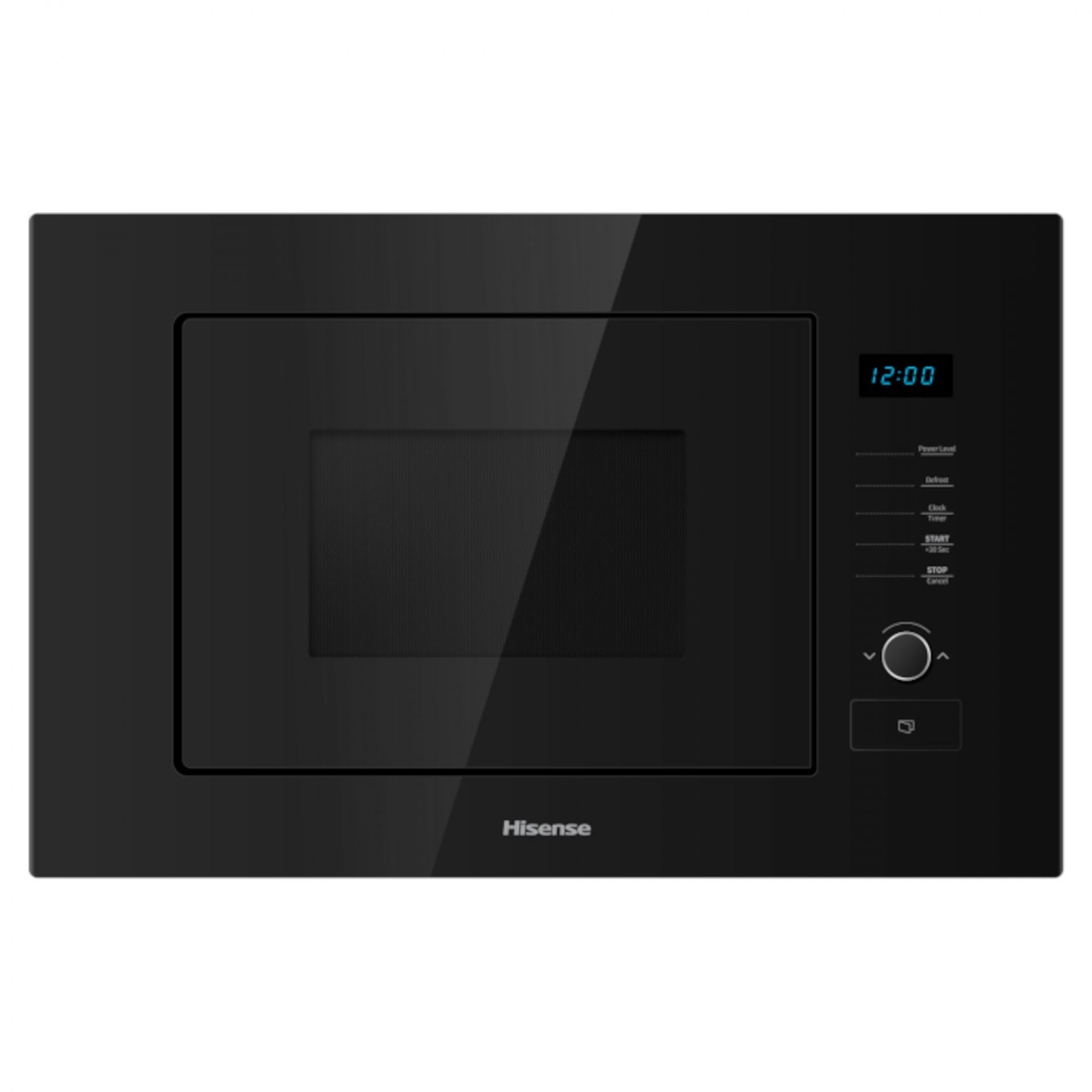 Hisense HB20MOBX5UK 800W 20L Built-in Microwave - Jet Black | Hughes