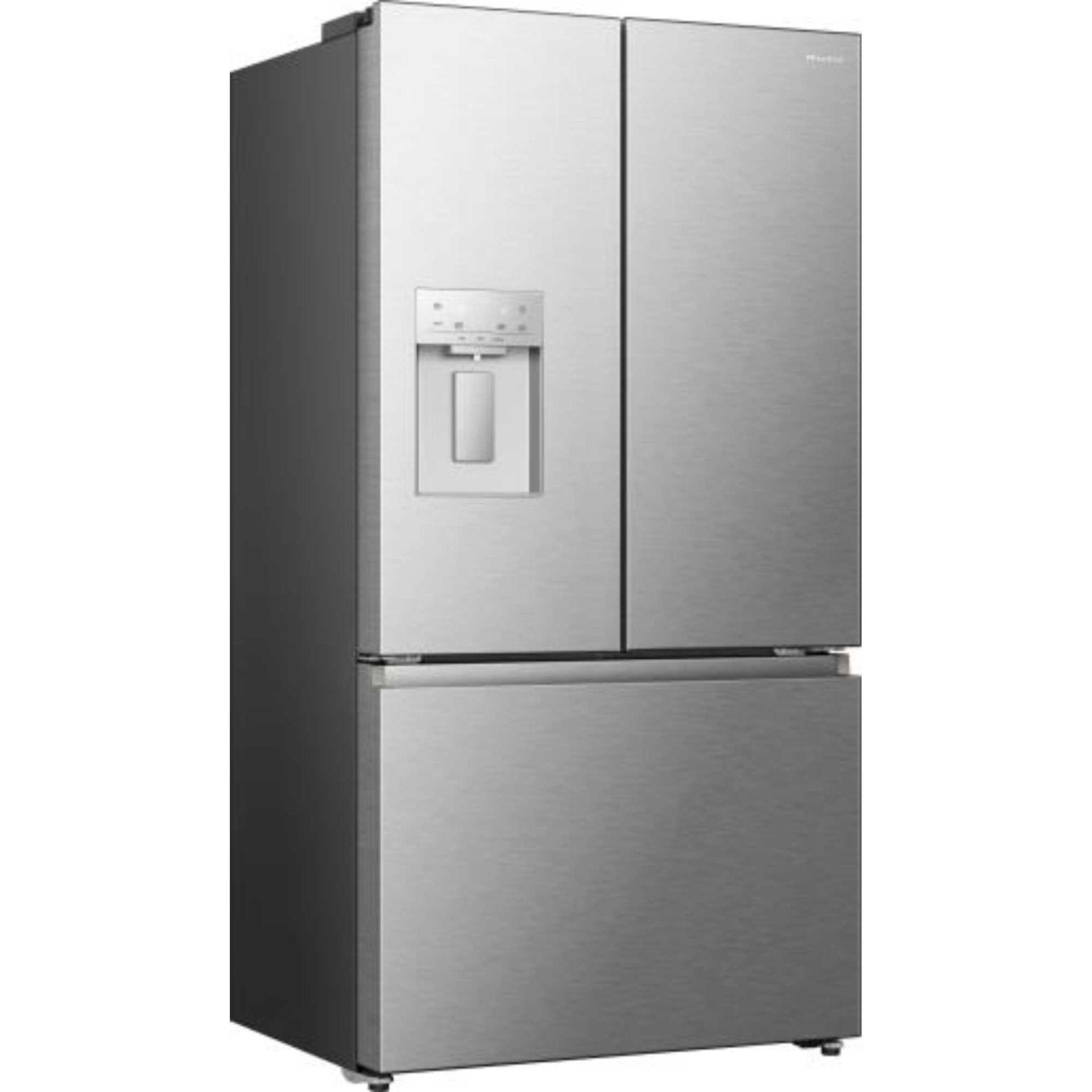 Hisense American Style Fridge Freezer 50/50 Total No Frost - Stainless ...