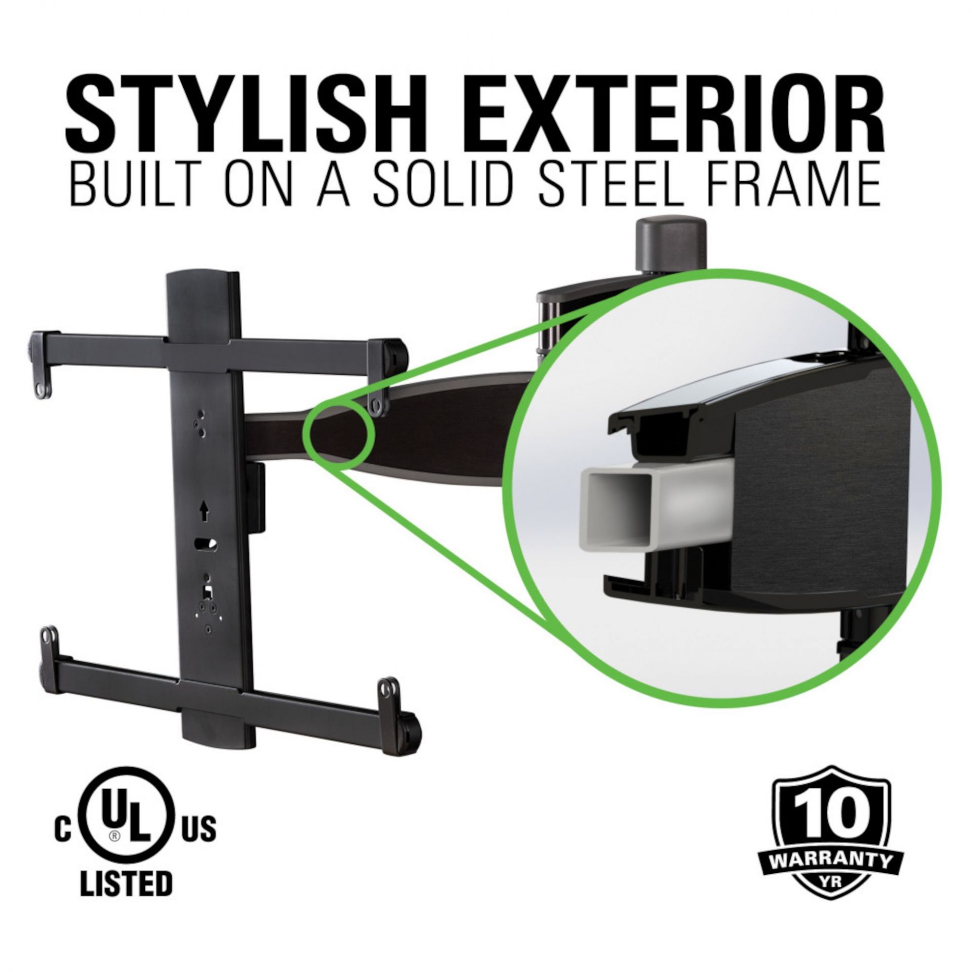 Sanus VMF720-B2 Wallmount Bracket 32"-65", black | Hughes