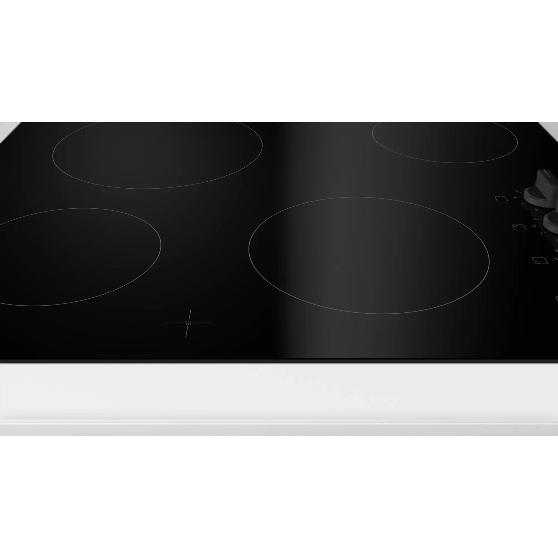 Bosch Series 2 PKE611CA3E 60cm Frameless Electric Hob - Black | Hughes