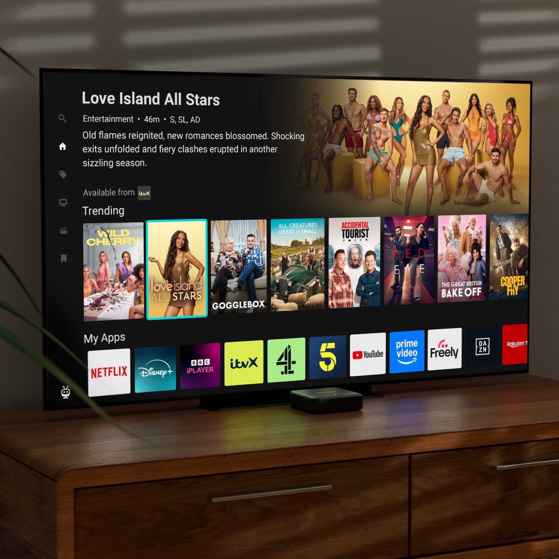 Manhattan Aero 4K TV Streamer with Freely | Hughes