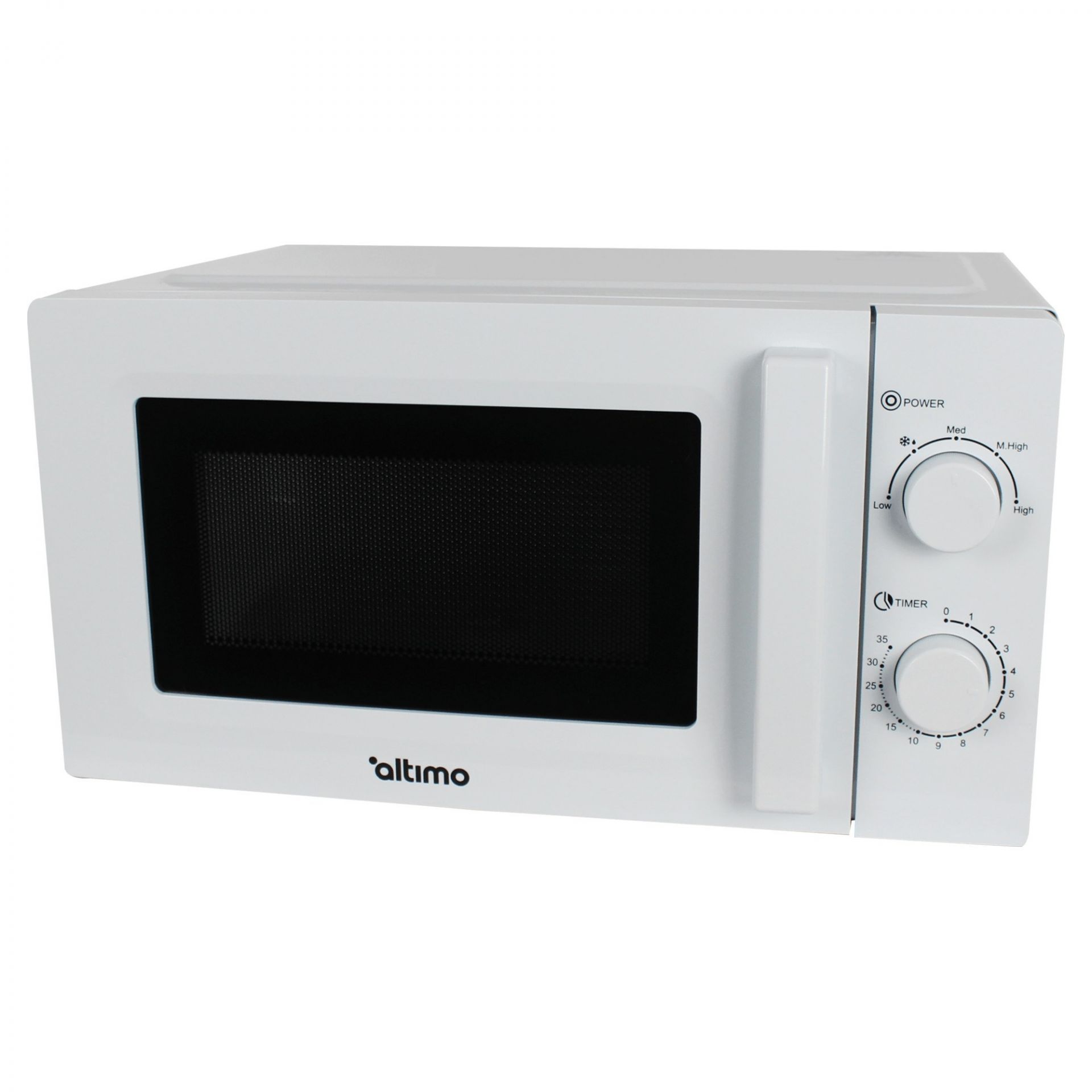 Altimo 700W 20L White Microwave Oven, 5 Cooking Power Levels, Quick ...