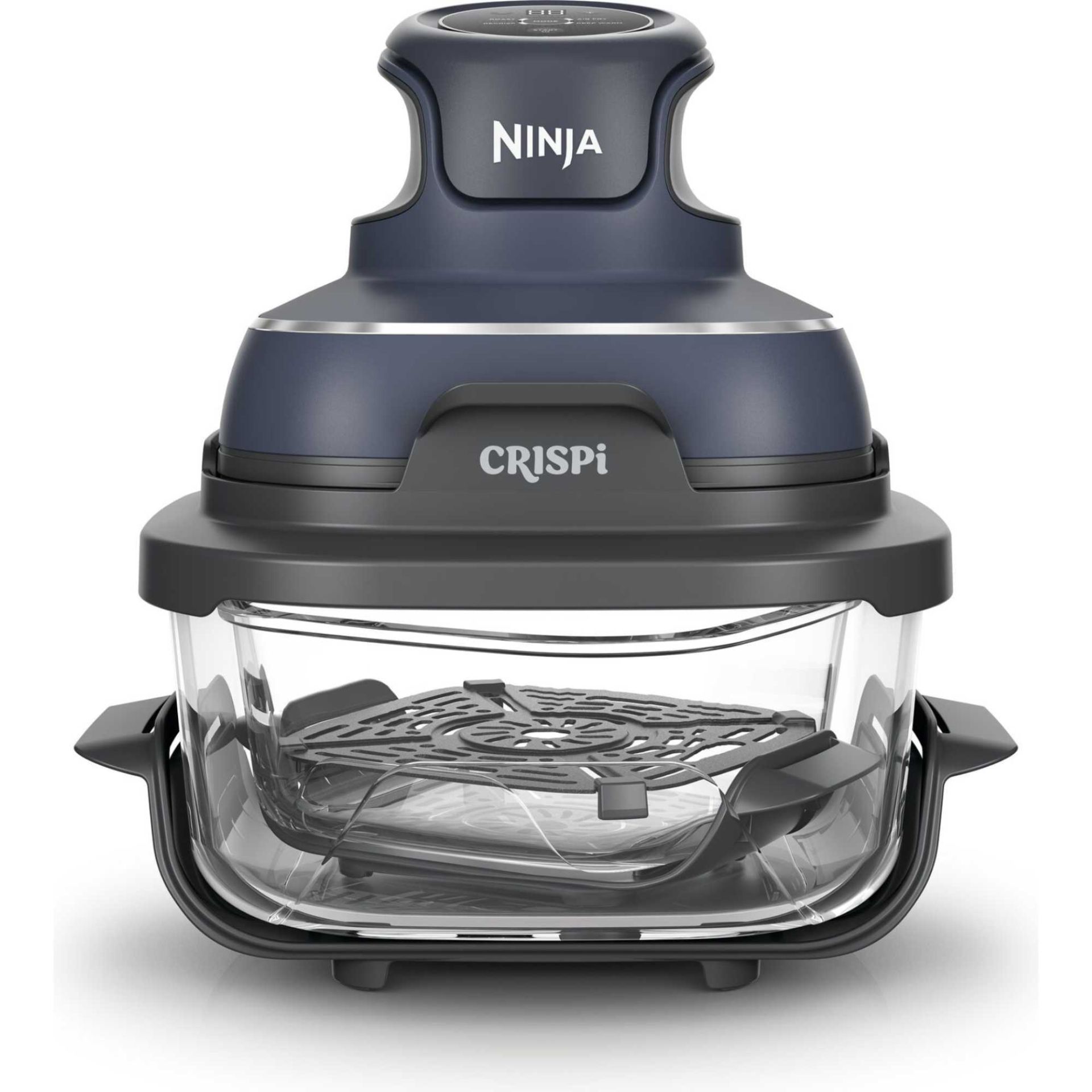 Ninja CRISPi 4-in-1 Portable Glass Air Fryer - FN101UKGY | Hughes
