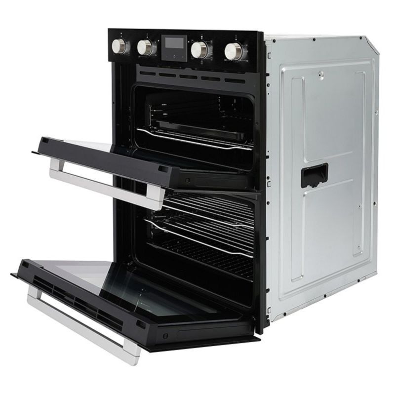 Belling BI703MFCBLK Double Multifunction Electric Built-Under Oven | Hughes