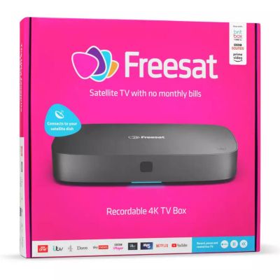 Freesat UHD-4X-2TB 3rd Generation Recordable 4K TV Box - 2TB | Hughes