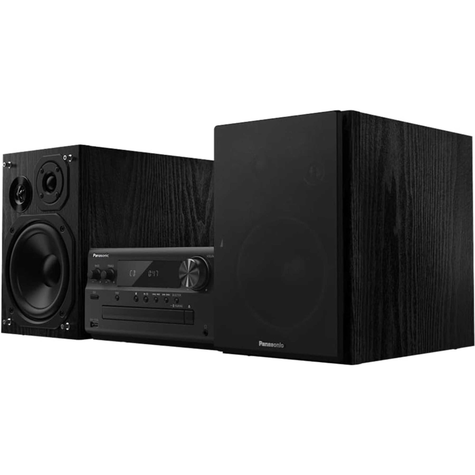 Panasonic SCPM702EBK Neat Micro System with CD, Radio & Bluetooth | Hughes