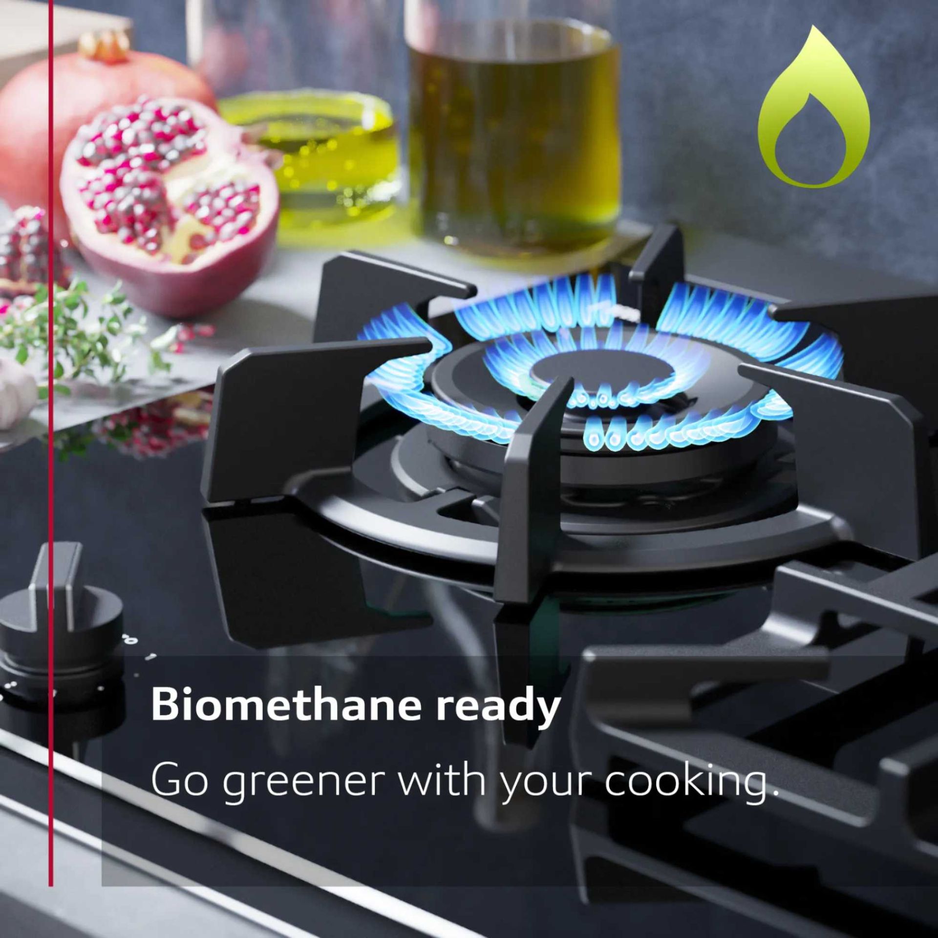NEFF T29RHS4S0 Flame Select 90cm 5 Burner Gas Hob - Black | Hughes