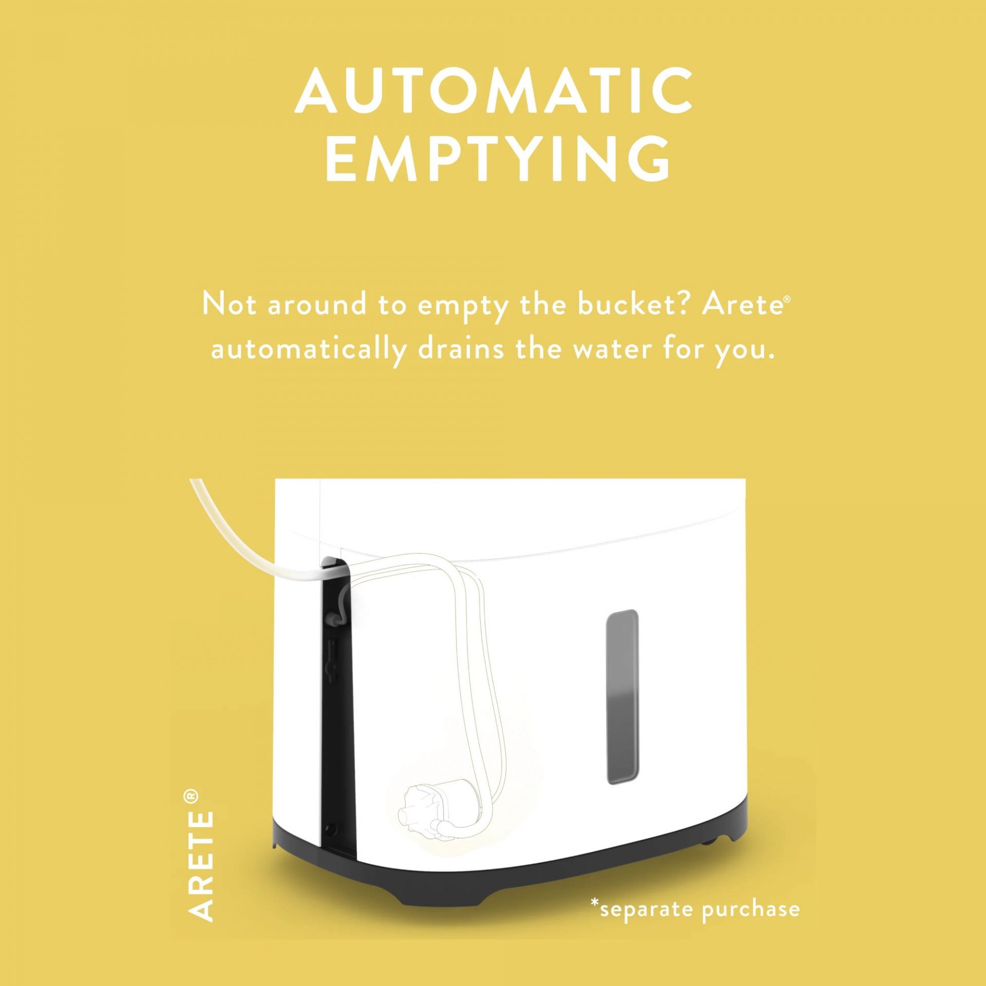 MEACO Arete One ARETE-20L 20L Dehumidifier & Air Purifier | Hughes