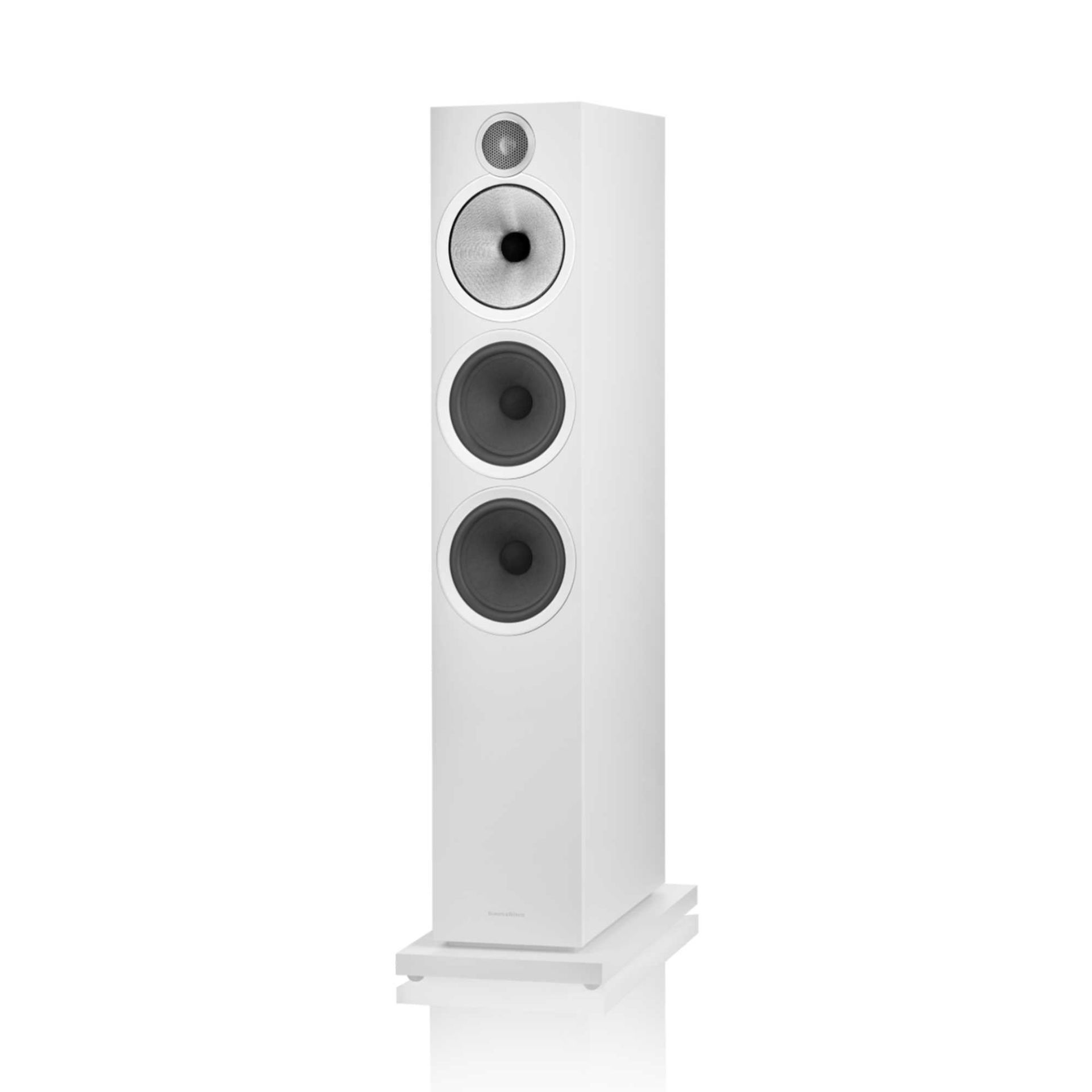 Bowers & Wilkins 603 S3 Floorstanding Speakers - White | Hughes