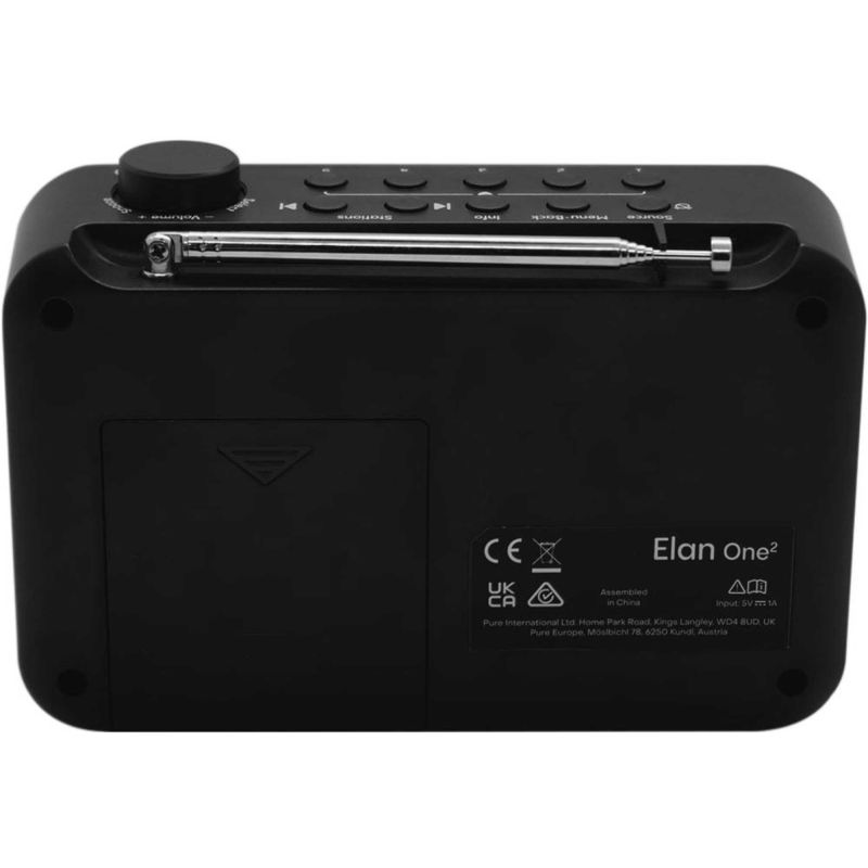 Pure Elan One2 Portable DAB+ Radio Bluetooth Ready | Hughes