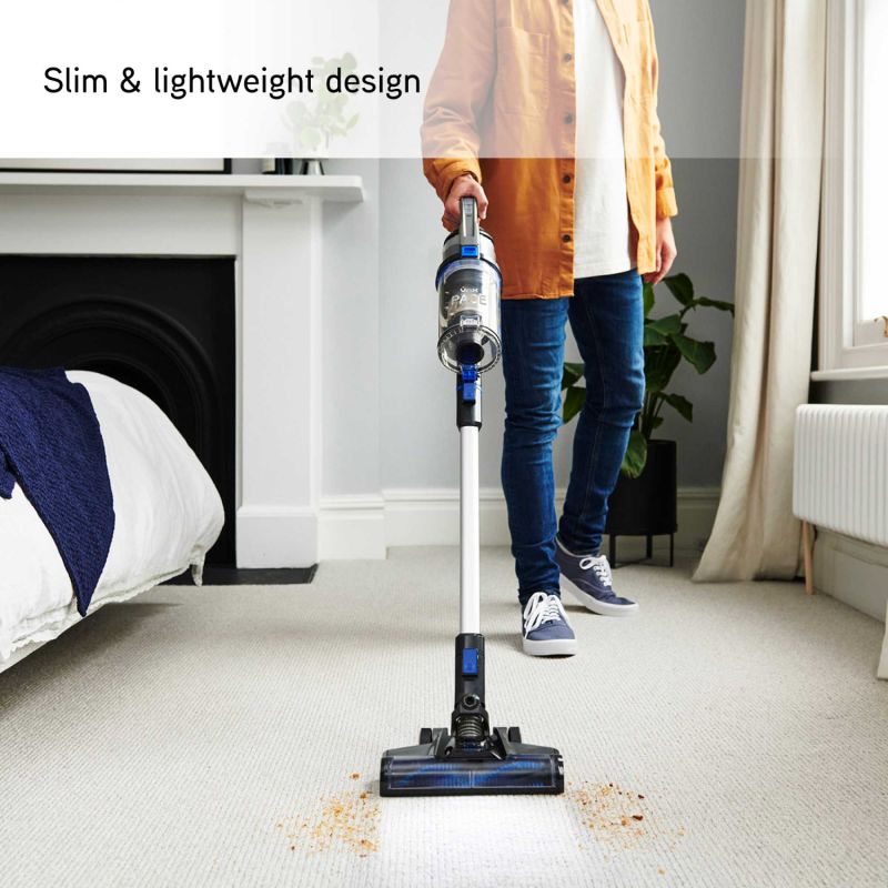 VAX CLSV-PAKS Pace Cordless Vacuum Cleaner - Graphite/Blue | Hughes