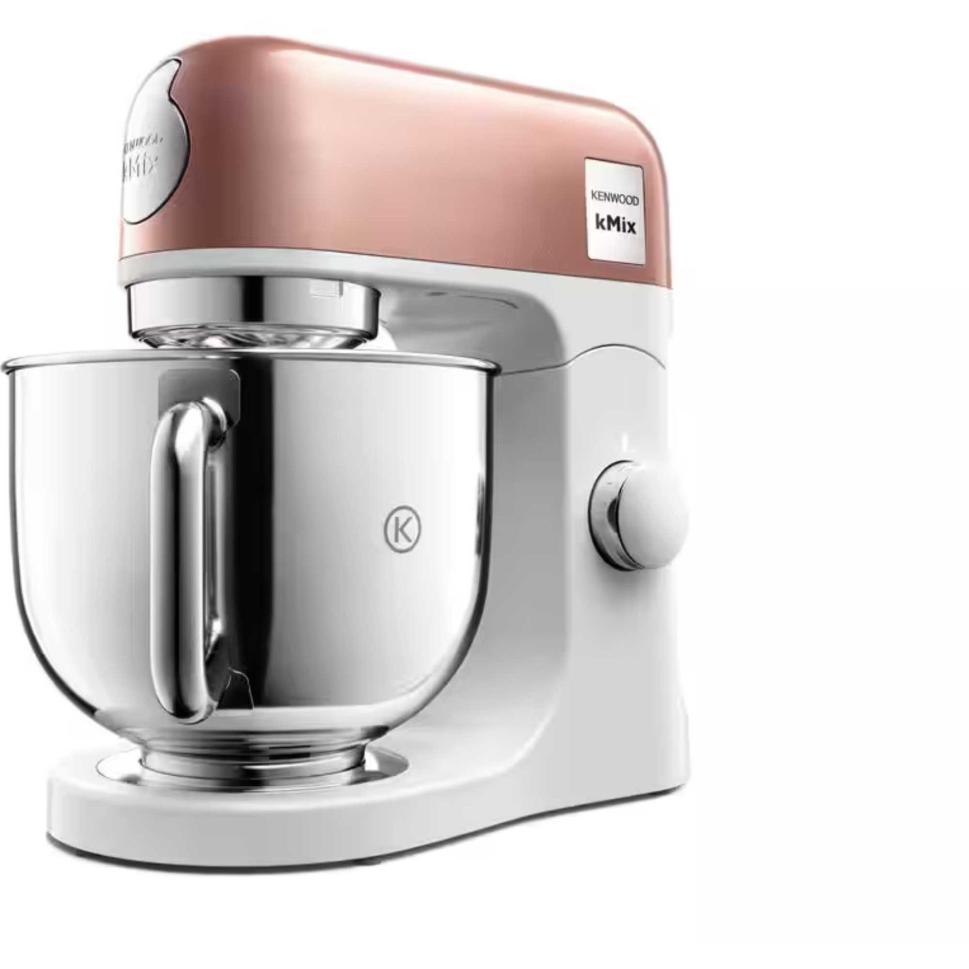 Kenwood kMix KMX760API 1000W Stand Mixer - Apricot Pink | Hughes Business